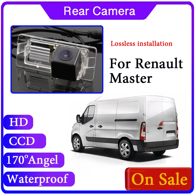 Car Rear View Back Up Camera For Renault Master 2010~2019 Car Reversing ...