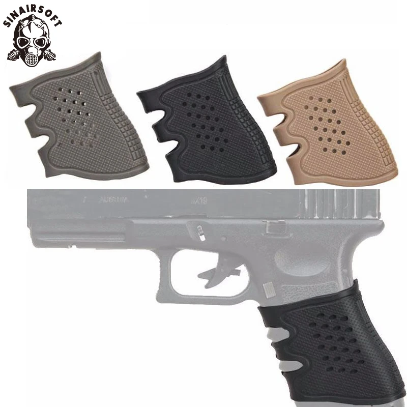 Rubber Anti-slip Tactical Gun Tire Gun Protects Black Tactical Glove ...