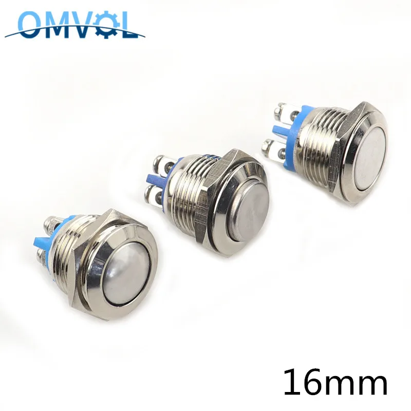 Metal Power Push Button Switch | Horn Button Metal Push Switch - 1pc ...