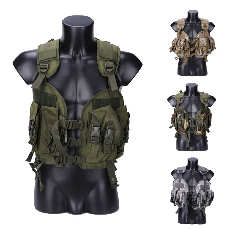 Seal Tactical Vest Camouflage Military Army Combat Vest For Men Hunting ...