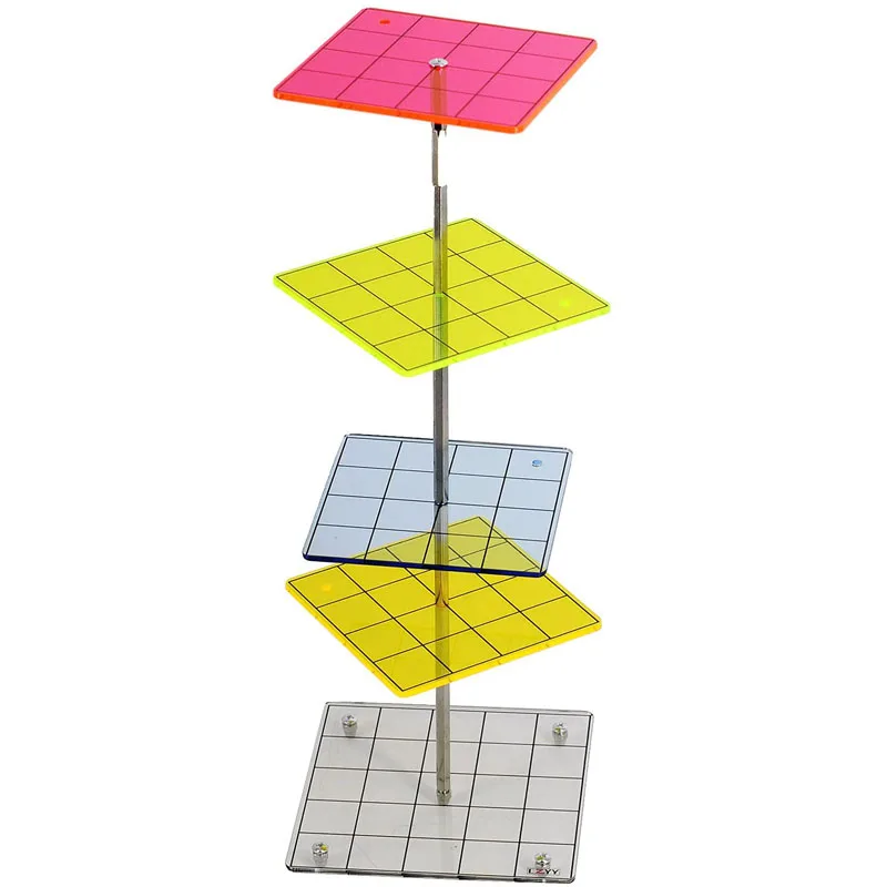 3d Combat Risers Set Colored Acrylic Flying Miniature Flight Stand With ...