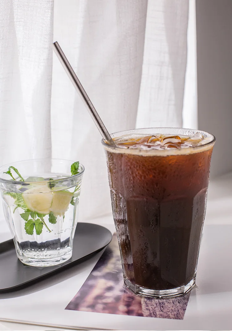 Verres à cocktails,tasse à expresso verticale à rayures 3.16 onces ...