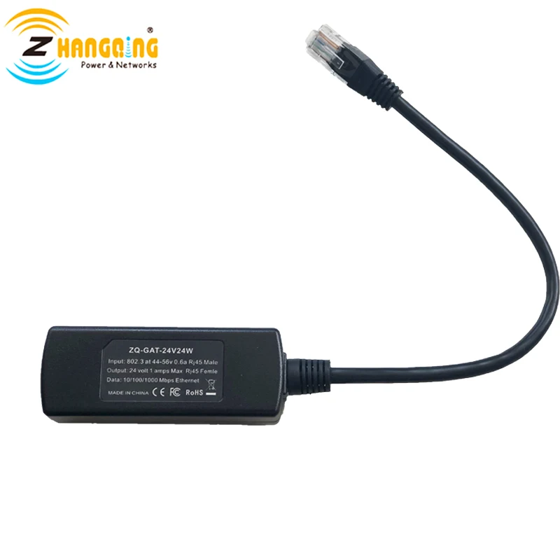 48V to 24V POE converter 24V 24W POE splitter for 24V passive POE ...