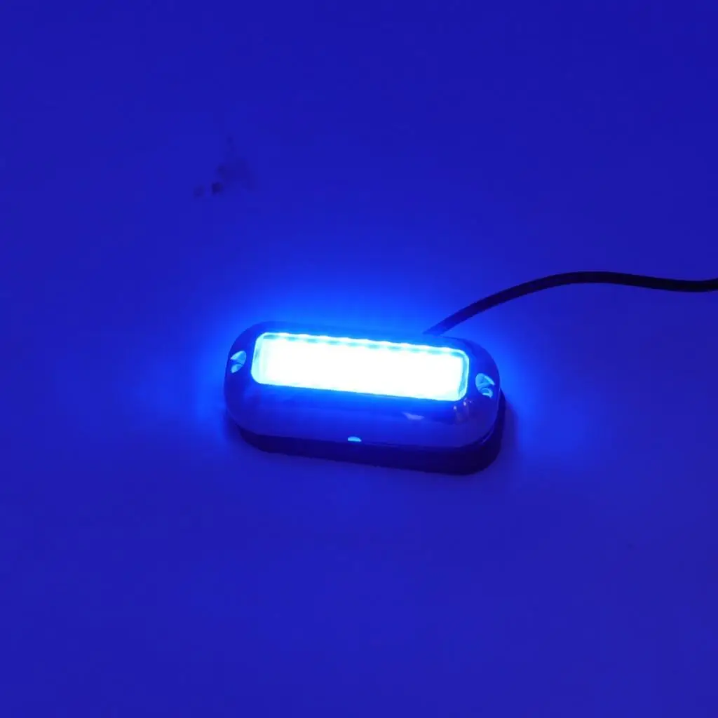 27LED-Boat-Lights-Waterproof-IP68-Stainless-Steel-Underwater-Pontoon ...