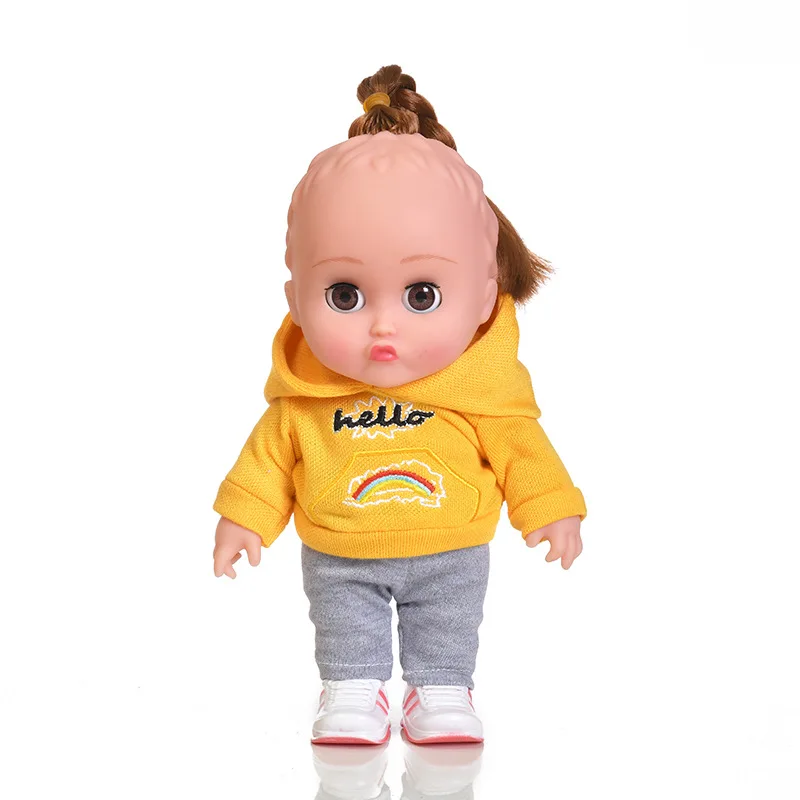 22cm Cute Meng Dudu Cool Baby Full Body Silicone Rebirth Doll Play ...