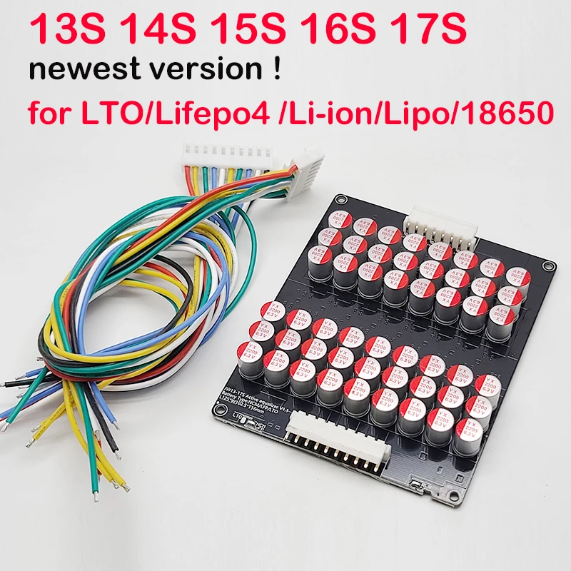 15s 16s 17s 6a Balance Active Equalizer Balancer Lifepo4 Lfp Li-ion Ion ...