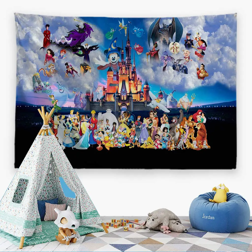 home-decor-sea-animal-theme-for-bedroom-kids-room-polyester-cartoon