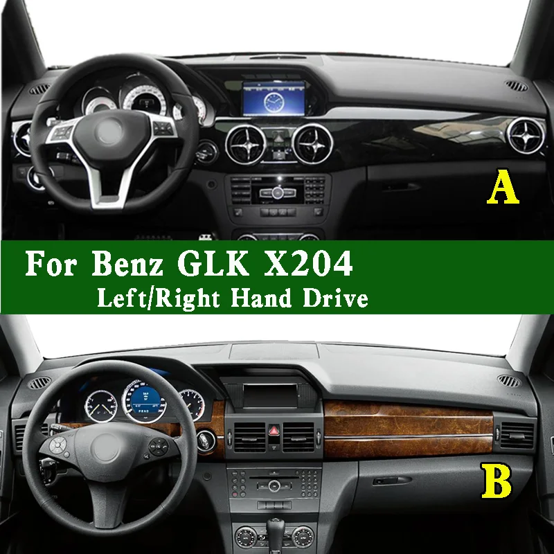 For Mercedes Benz GLK 300 350 220 250 280 200 X204 Dashmat Dashboard ...