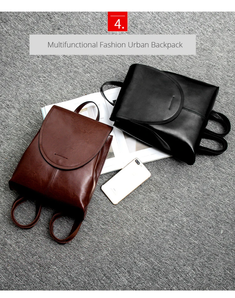 High Quality Split Genuine Leather Fashion Designer Travel Backpack ...