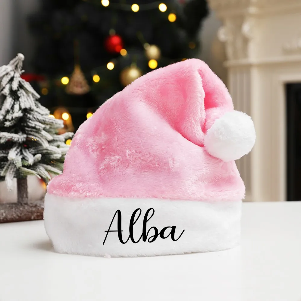 Pink Santa Hat