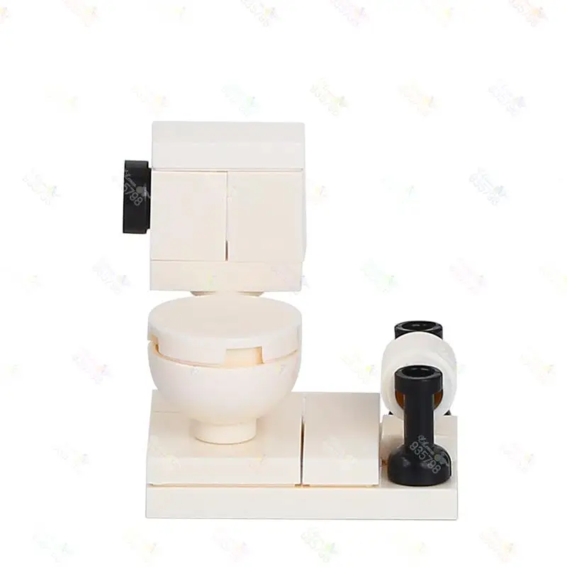 Accessories Bricks Toys | Toilet Building Blocks | Bricks Blocks Toilet ...