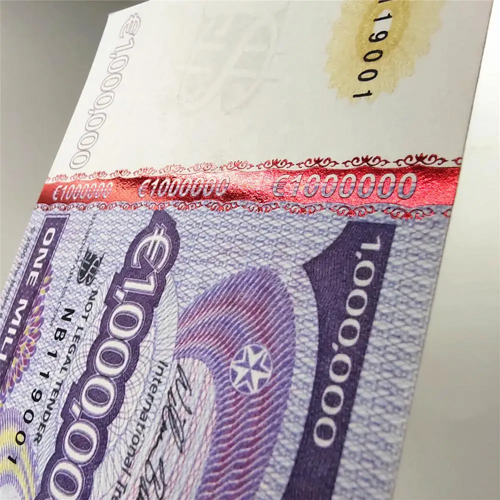 1000000 Euro Note
