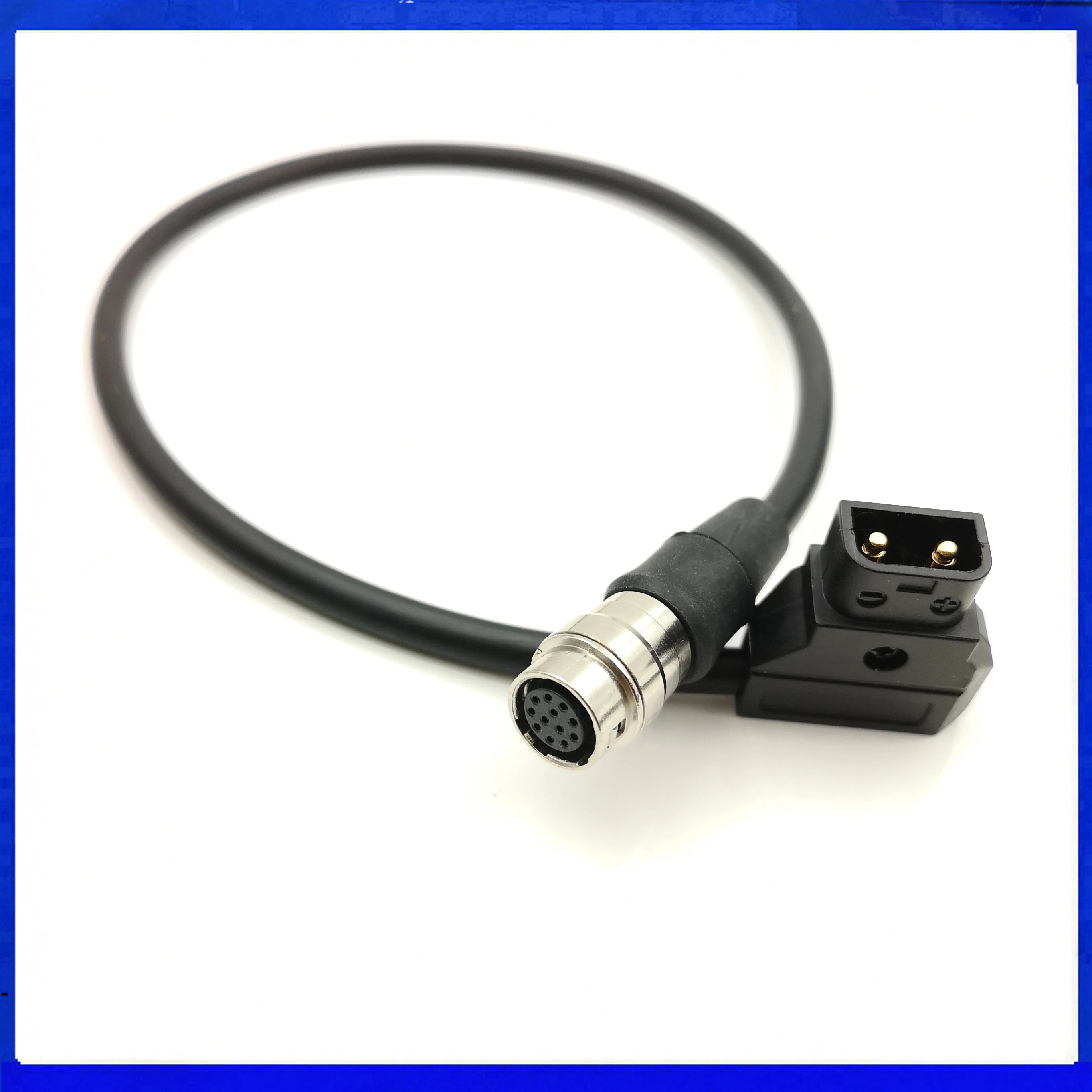 12 Pin Hirose Female Socket to d tap Power Cable for B4 2/3" Fujinon ...