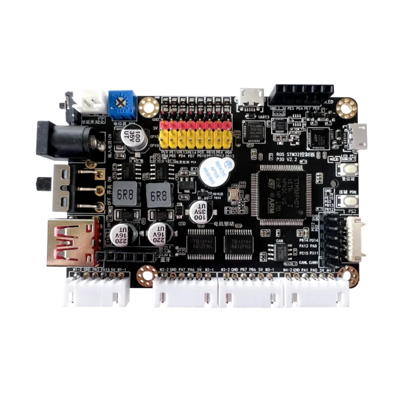 Upgraded version STM32 ROS robot control board, 2WD 4WD omnidirectional ...