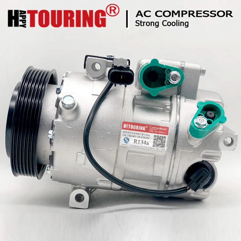 Vs18 Ac Compressor For Hyundai Santa Fe 2012 2013 2014 2015 2016 97701 ...