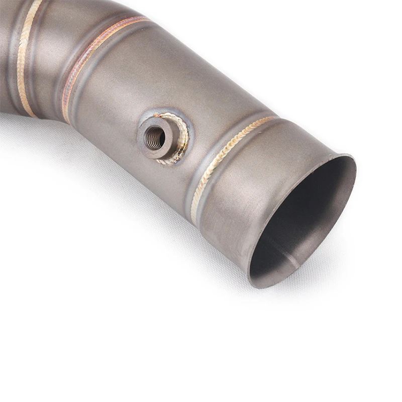 51mm Slip-On Exhaust Pipe Middle Link Pipe for Yamaha R1 YZF-R1 2009 ...