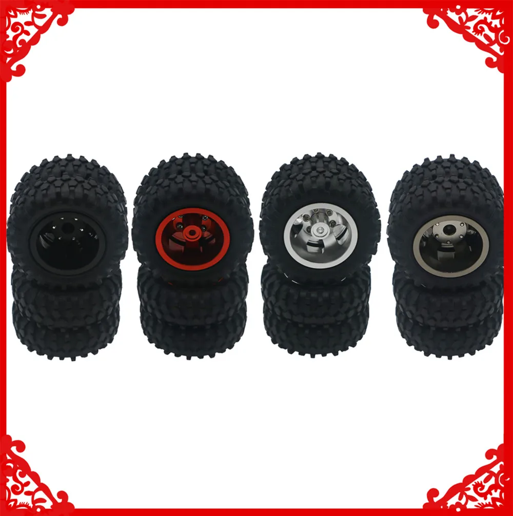 2pcs/set 55mm Alloy Rear Double Wheel Rim For 1/10 Rc Hobby Model Car ...