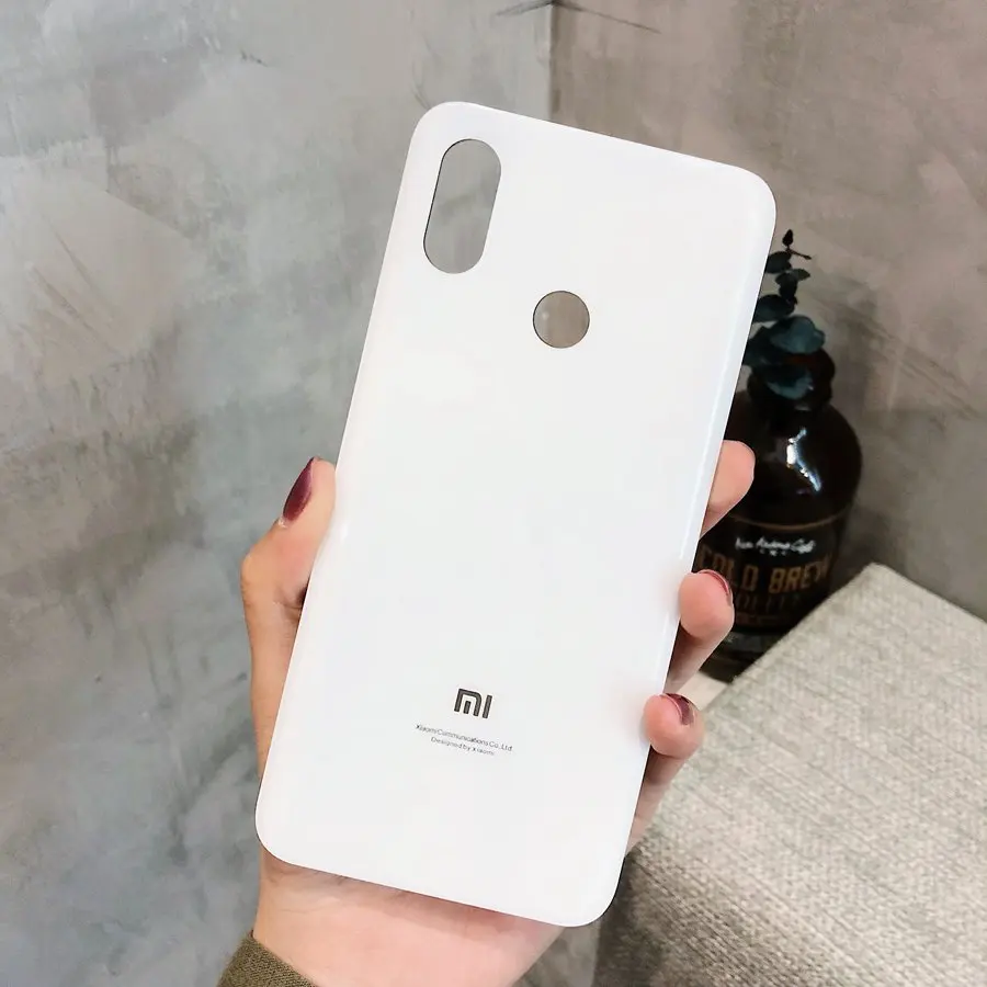 Для Xiaomi Mi 8 крышка батареи Задняя стеклянная задняя дверь корпус ...