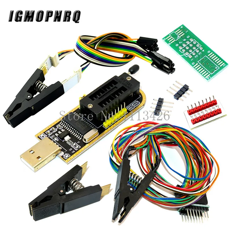 CH341A-24-25-Series-EEPROM-Flash-BIOS-USB-Programmer-Module-SOP16 ...