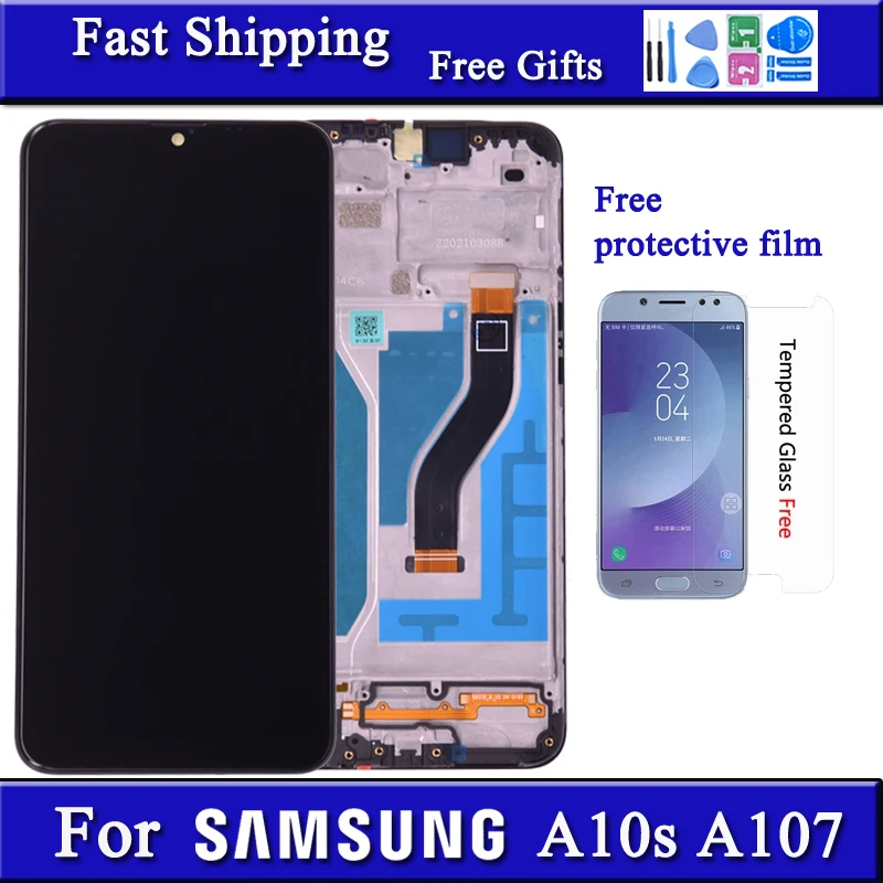 Original Screen For Samsung galaxy A10s A107 Lcd SM A107F SM A107M Display Touch Screen ...