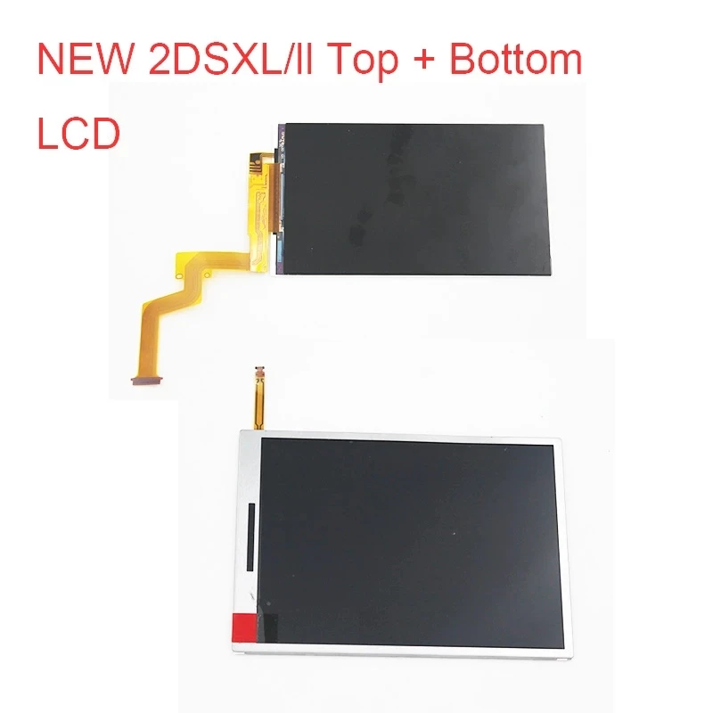 Original LCD Screen Display Top Bottom For NEW2DSXL NEW 2DSLL N2dsxl ...