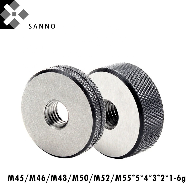 สกรู Thread Ring Gauge M45 / M46 / M48 / M50 / M52 / M55x5x44x3x2x1 6g ...
