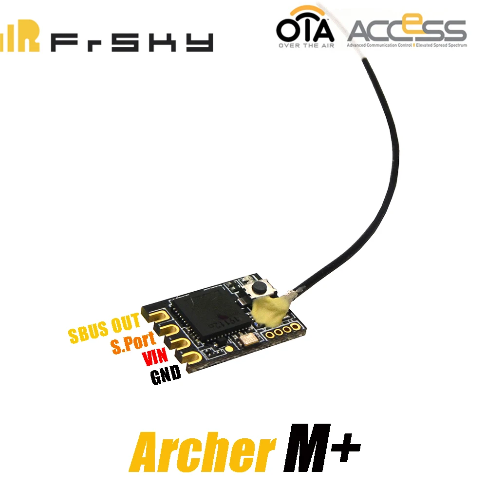 FrSky 2.4GHz ACCESS Archer M+ AM+ Telemetry Mini Receiver for FPV RC ...