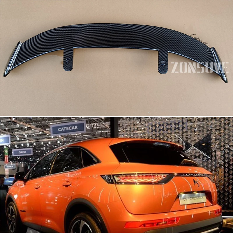 For-DS-7-DS7-Spoiler-ABS-Plastic-Hatchback-SUV-Roof-Rear-Wing-Body-Kit ...
