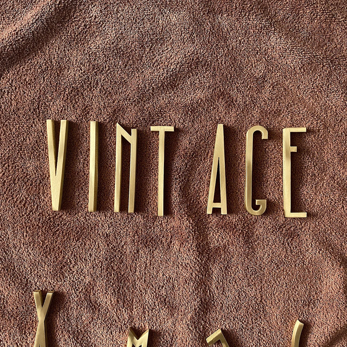 Solid Brass Letters Diy Name Wall Decorative Letters Workshop Business ...