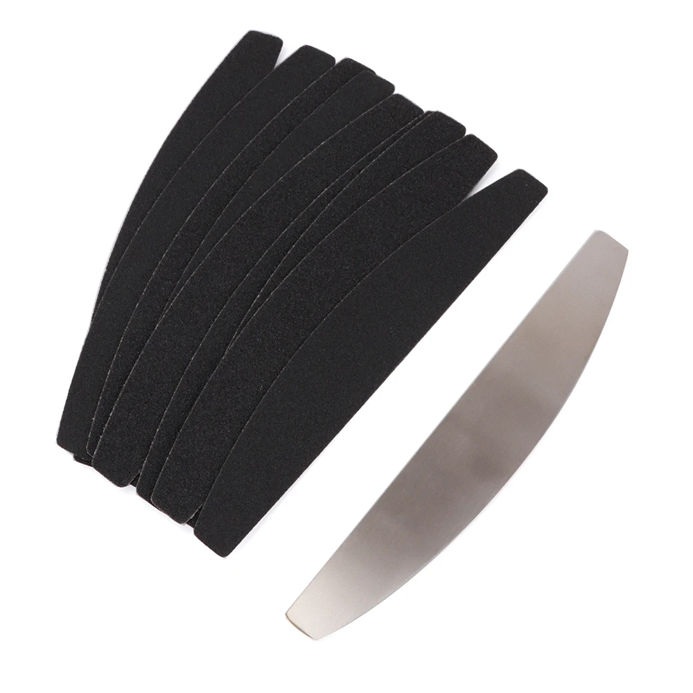 Nail File With #100/180 Mesh Replacement Sand Paper Steel Plate ...