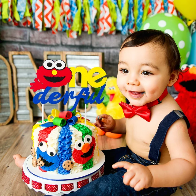 Baby Elmo Cake
