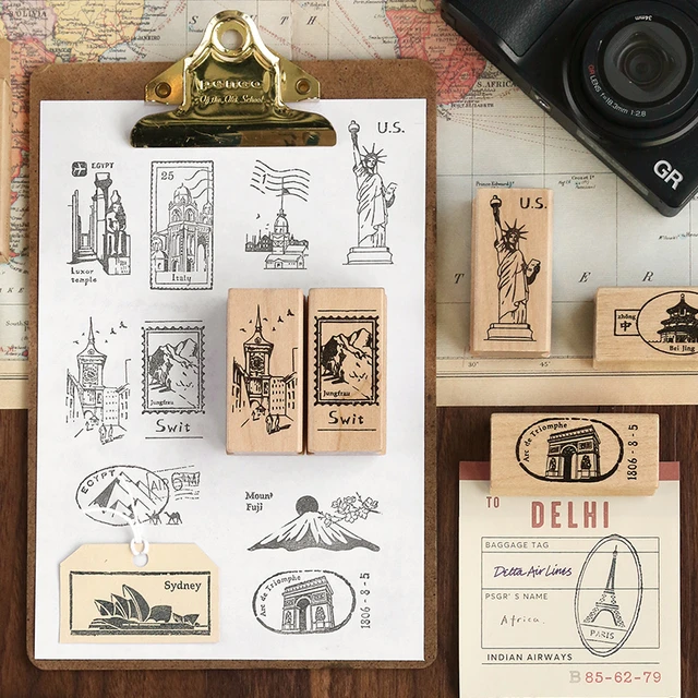 Vintage Rubber Stamp Designs