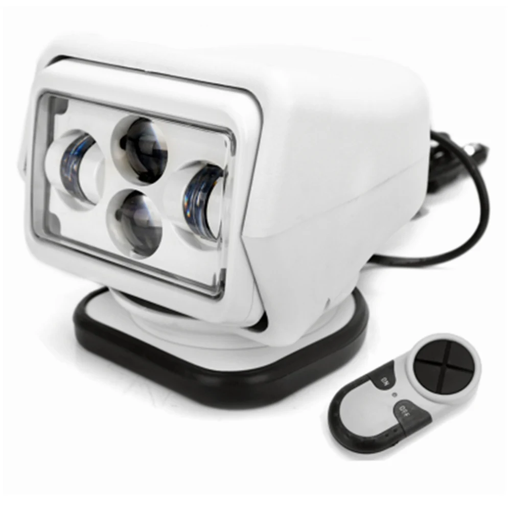 360-Degree-Remote-Control-7inch-LED-Searchlight-50W-60W-Rotate ...