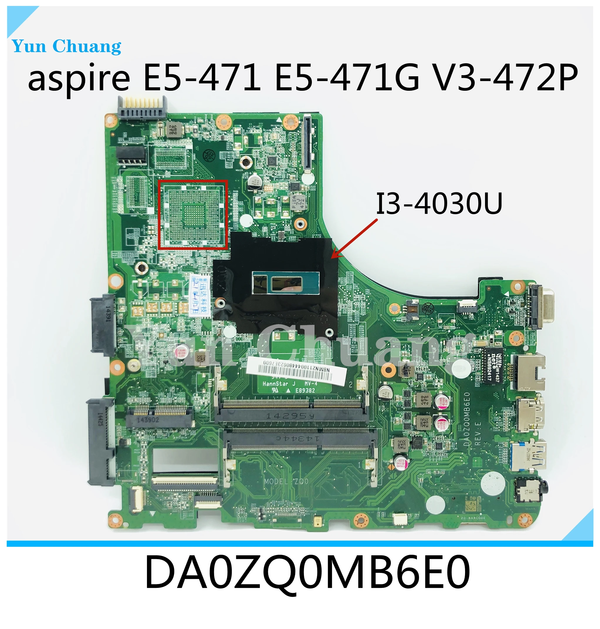 For Acer aspire E5-471 E5-471G V3-472P P246 Laotop Mainboard ...