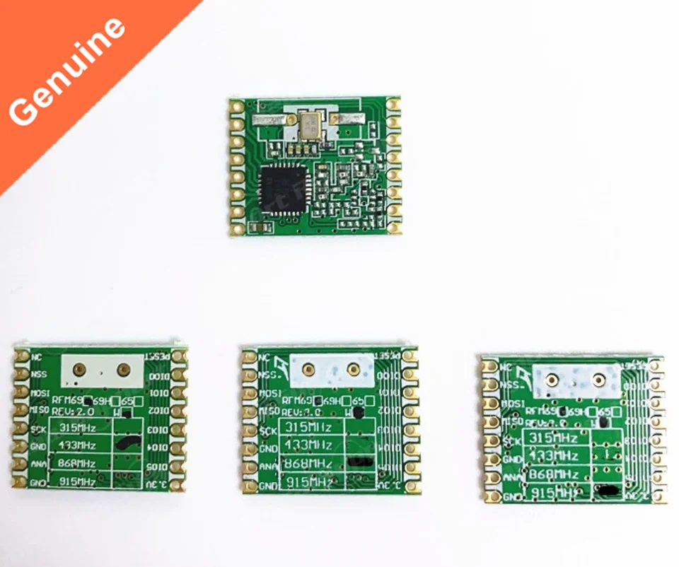 RFM69W 433MHZ 868MHZ 915MHZ RFM69 FSK transceiver module 13dBm Frequency