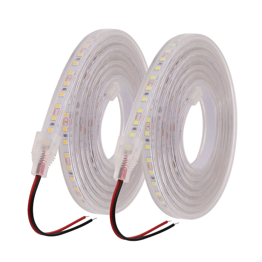 12V 24V LED Strip Light Waterproof SMD2835 Flexible LED Tape Ribbon ...