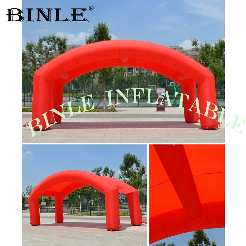 Outdoor Entertainment Inflatable Arch Tent with tublars air poles dome ...