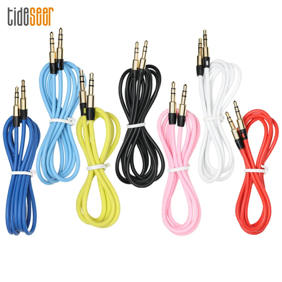 Aux Cable Speaker Wire 3.5mm Jack Audio Auxiliary Cables For Car Headphone Adapter Male to Male ...