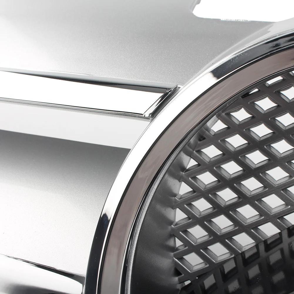 Car Front Grille 3 Finstyle Upper Bumper Grill For Mercedes Benz R170 ...