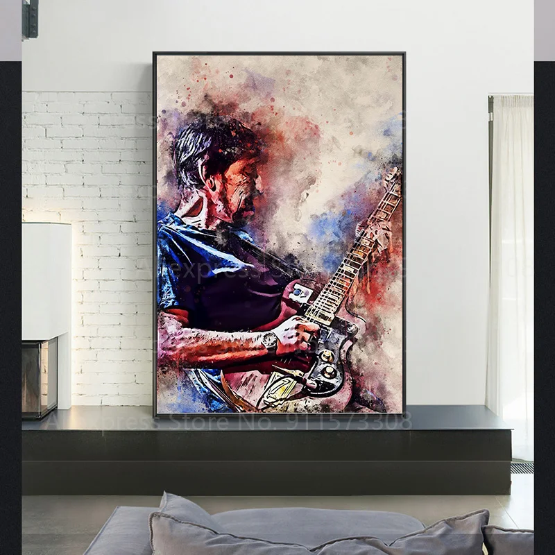 Abstract Paintings Of Rock Music