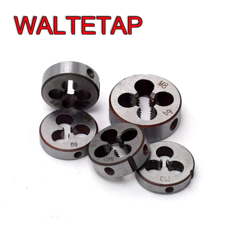 WALTETAP 6542-HSS Thread Round Die M20 M21 M22 M23 M24 M25 M26 ...