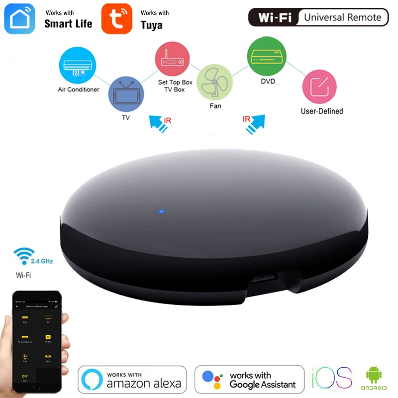 Smart-WiFi-IR-Remote-Control-Universal-Wireless-Intellegent-Voice ...