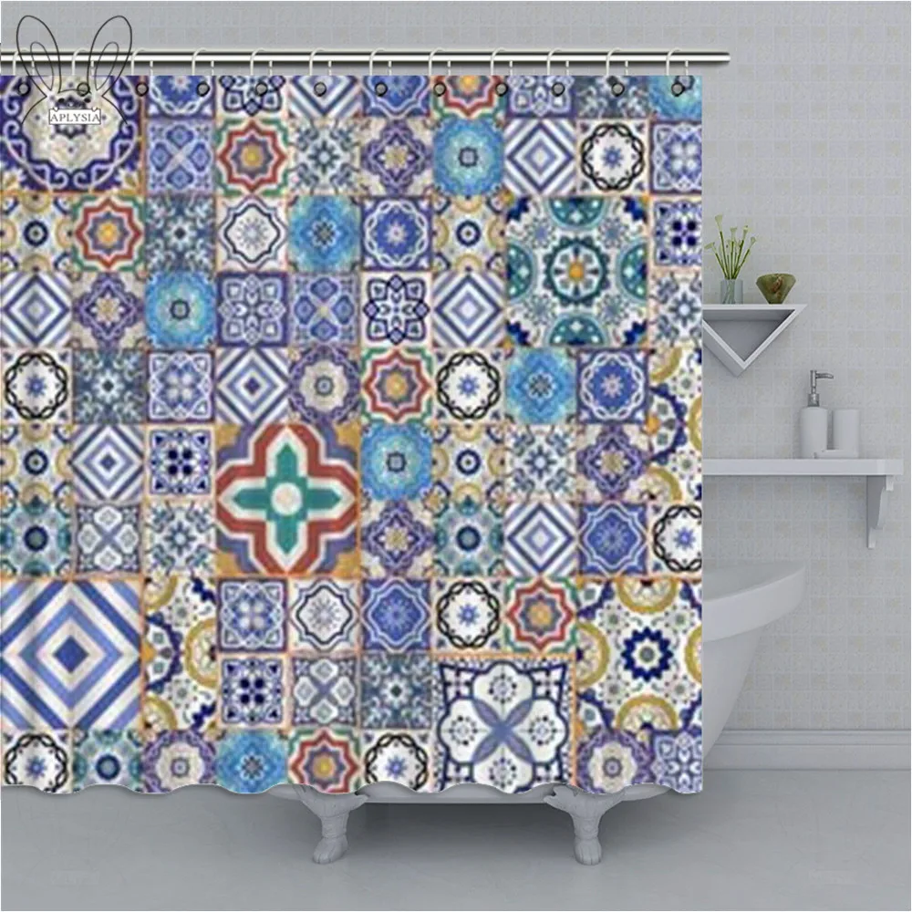 Moorish Tile Curtains Pattern