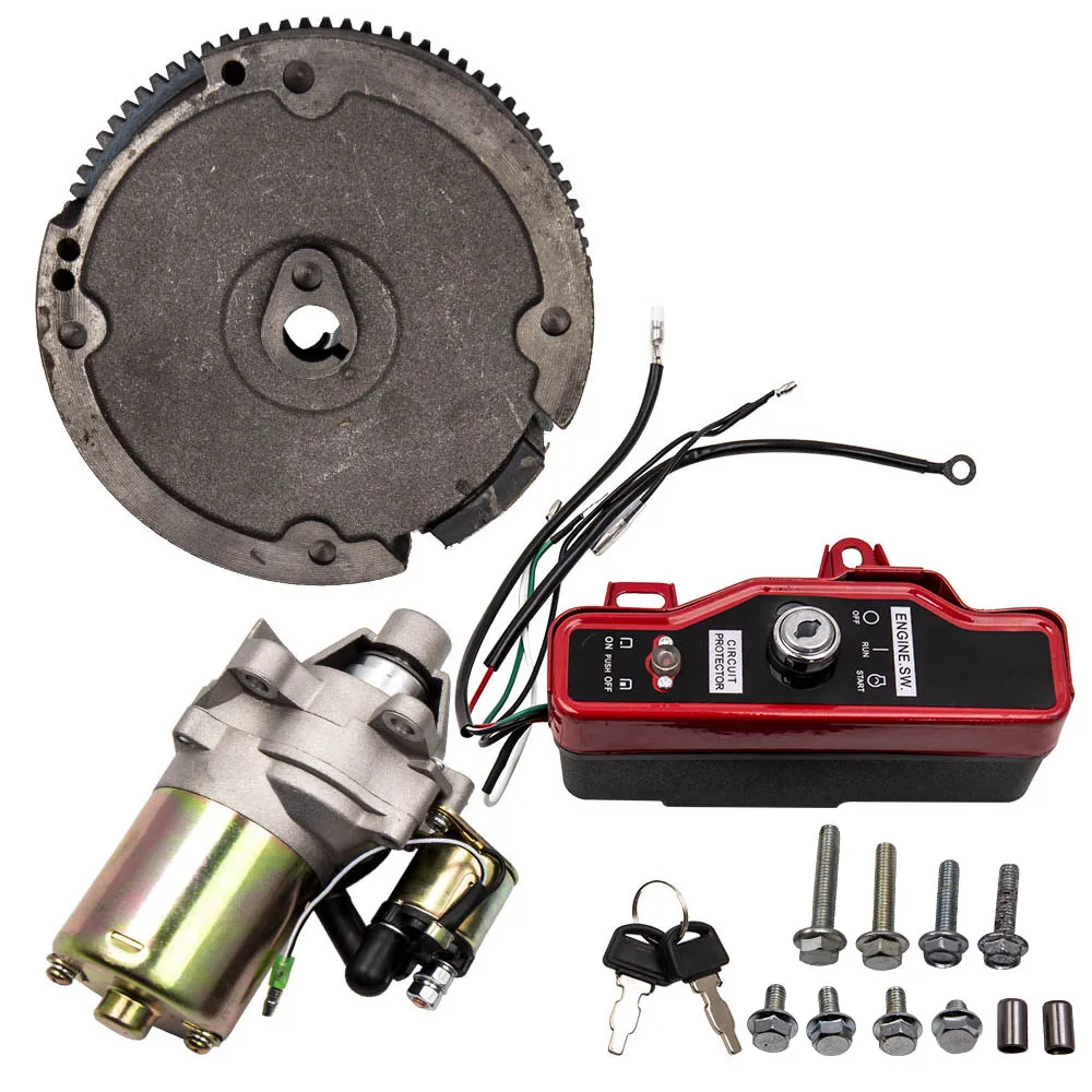 Kit-de-arranque-el-ctrico-para-Honda-GX160-GX200-5-5HP-interruptor-de ...