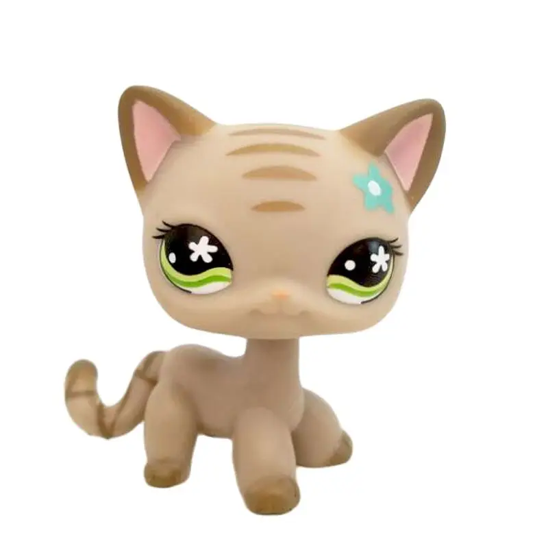 Littlest Pet Shop Shorthair Cat Grey