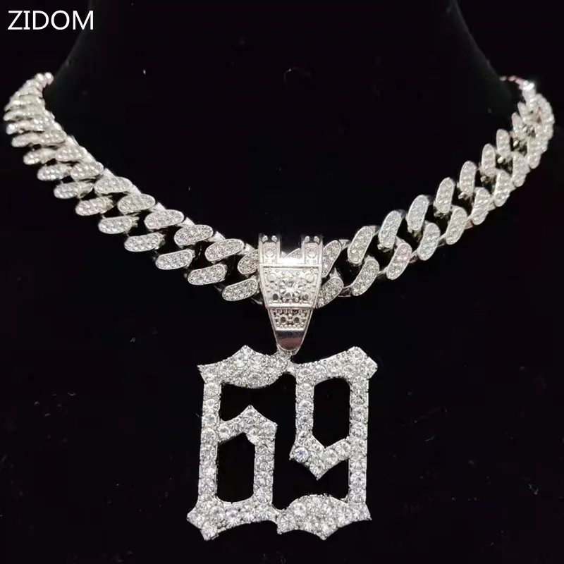 Men-Women-Hip-Hop-6ix9ine-Rapper-Pendant-Necklace-Miami-Cuban-Chain ...