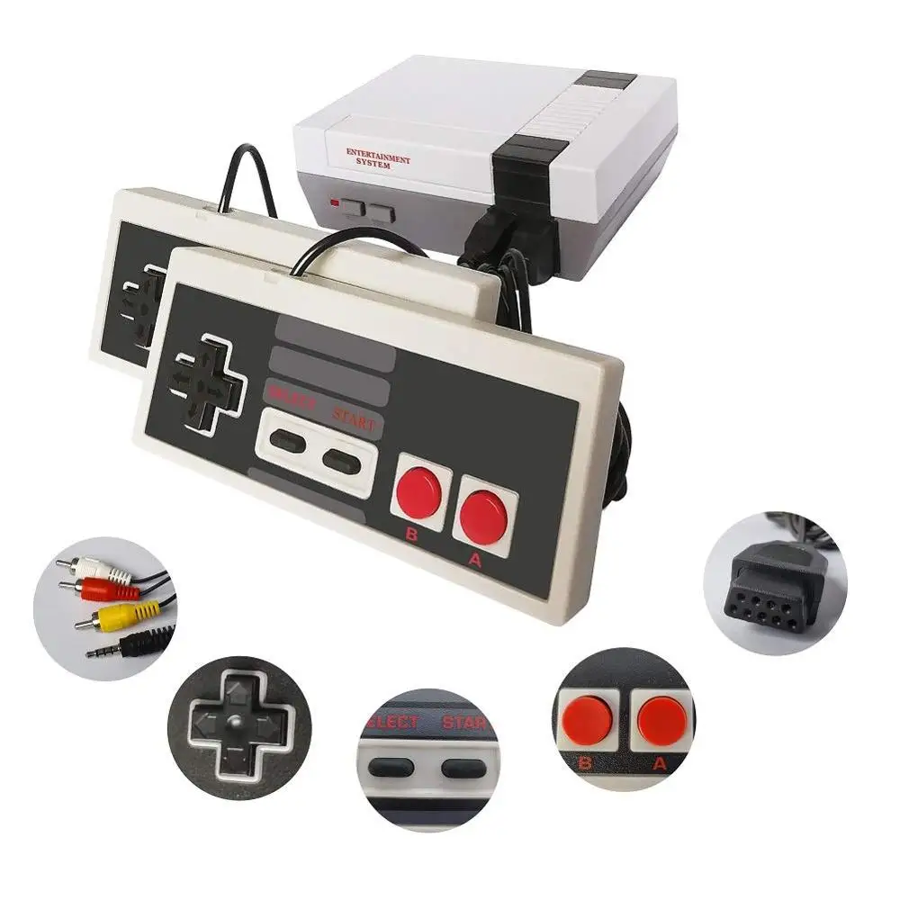 AV/HDMI NES Mini Classic Edition Retro Video Games Console with 2 ...