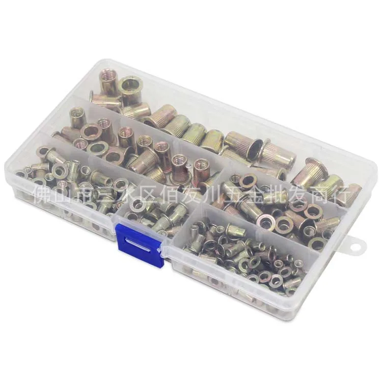 Rivet Nut Kit for Workshop Hardware Workshop Accessories 165 Pcs/Set ...