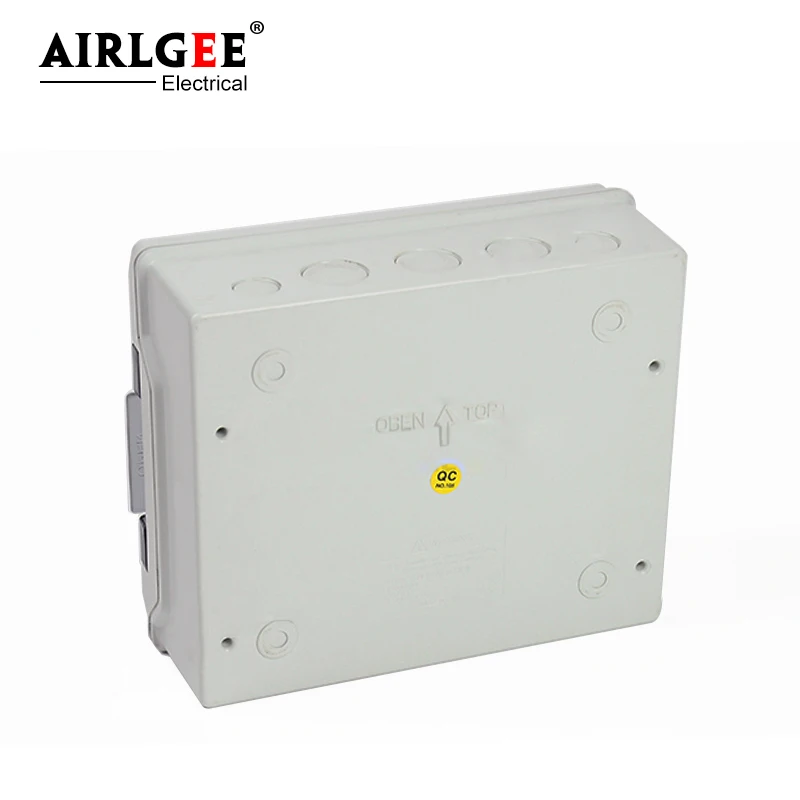 12 Way IP66 Waterproof Electrical Distribution Enclosure Outdoor Panel ...