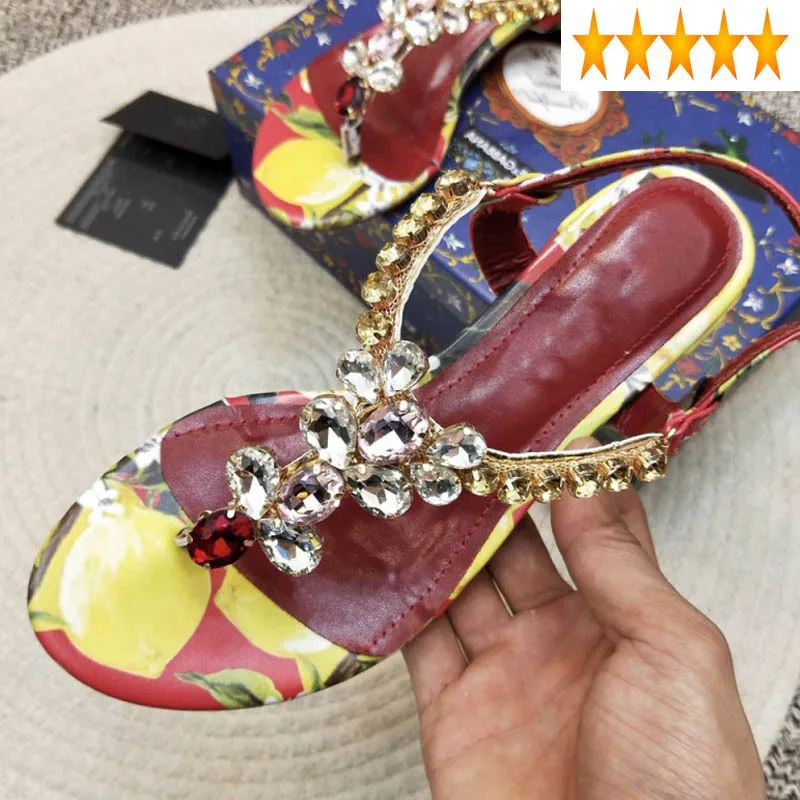 Summer-Sandals-2021-New-Womens-Fashion-Boho-Rhinestone-Beach-Flip-Flops ...